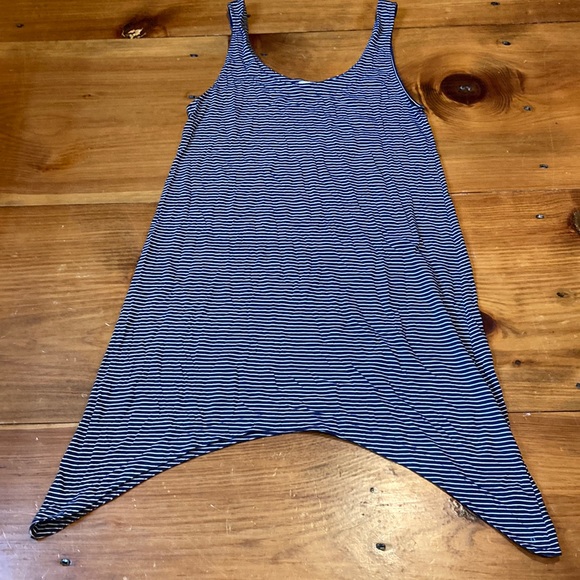 Skin | Intimates & Sleepwear | Skin 3 Navy Stripe Asymmetrical Sleeping ...